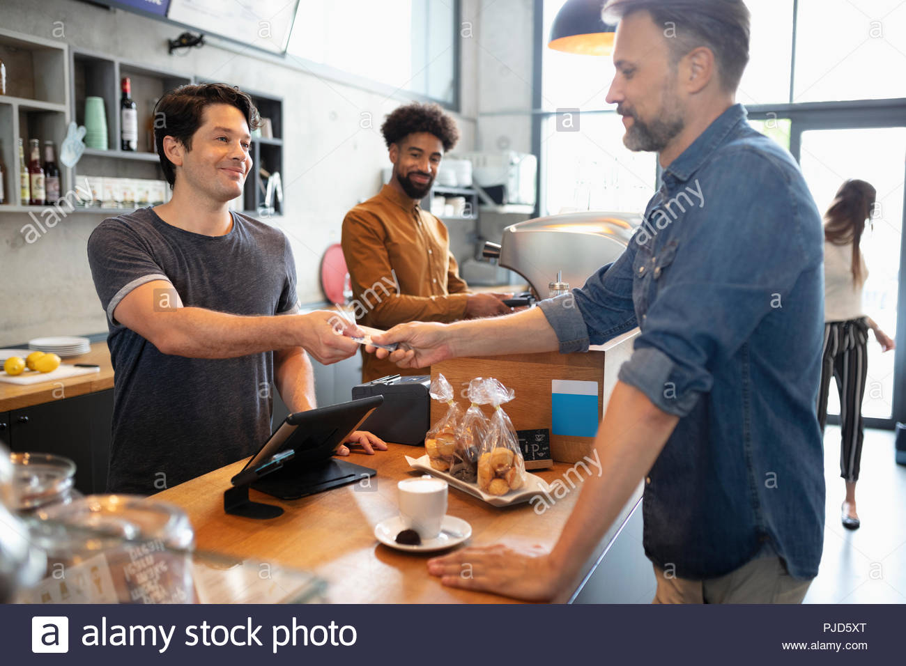 Kaffee Kunde Stockfotos und -bilder Kaufen - Alamy