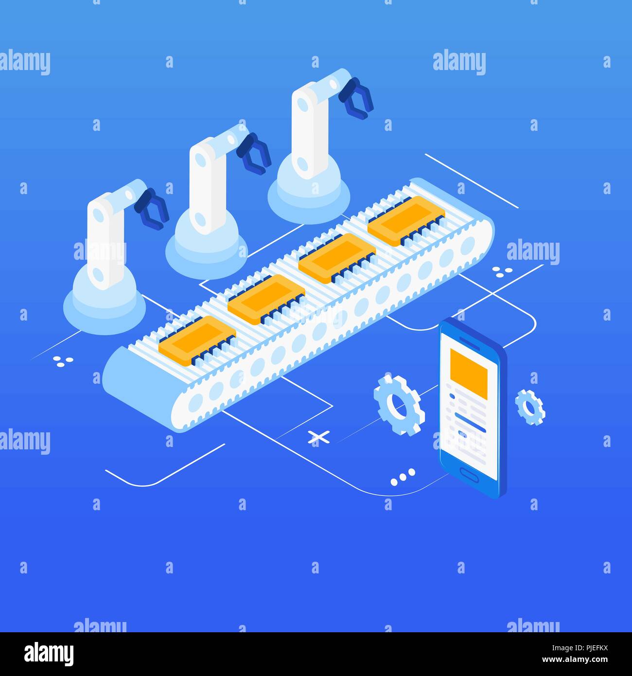 Industrie 4 0 icon Stock-Vektorgrafiken kaufen - Seite 2 - Alamy