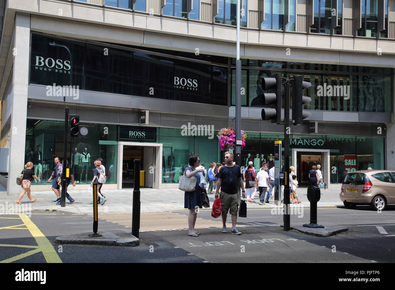 Hugo boss victoria street store