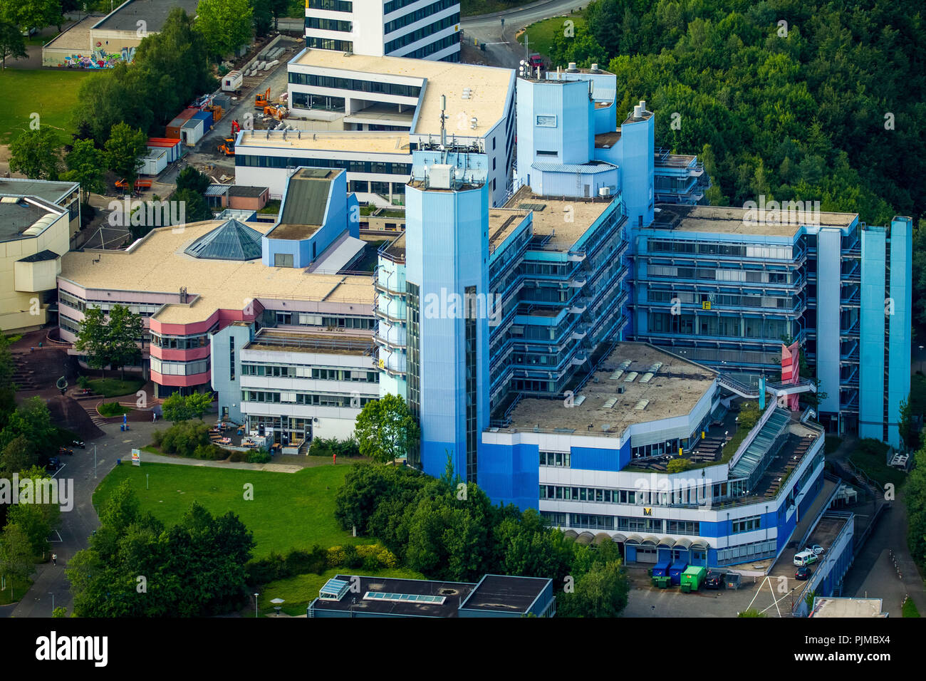 Universität Siegen, Campus Siegen, Siegen, Siegerland, NRW, Nordrhein ...