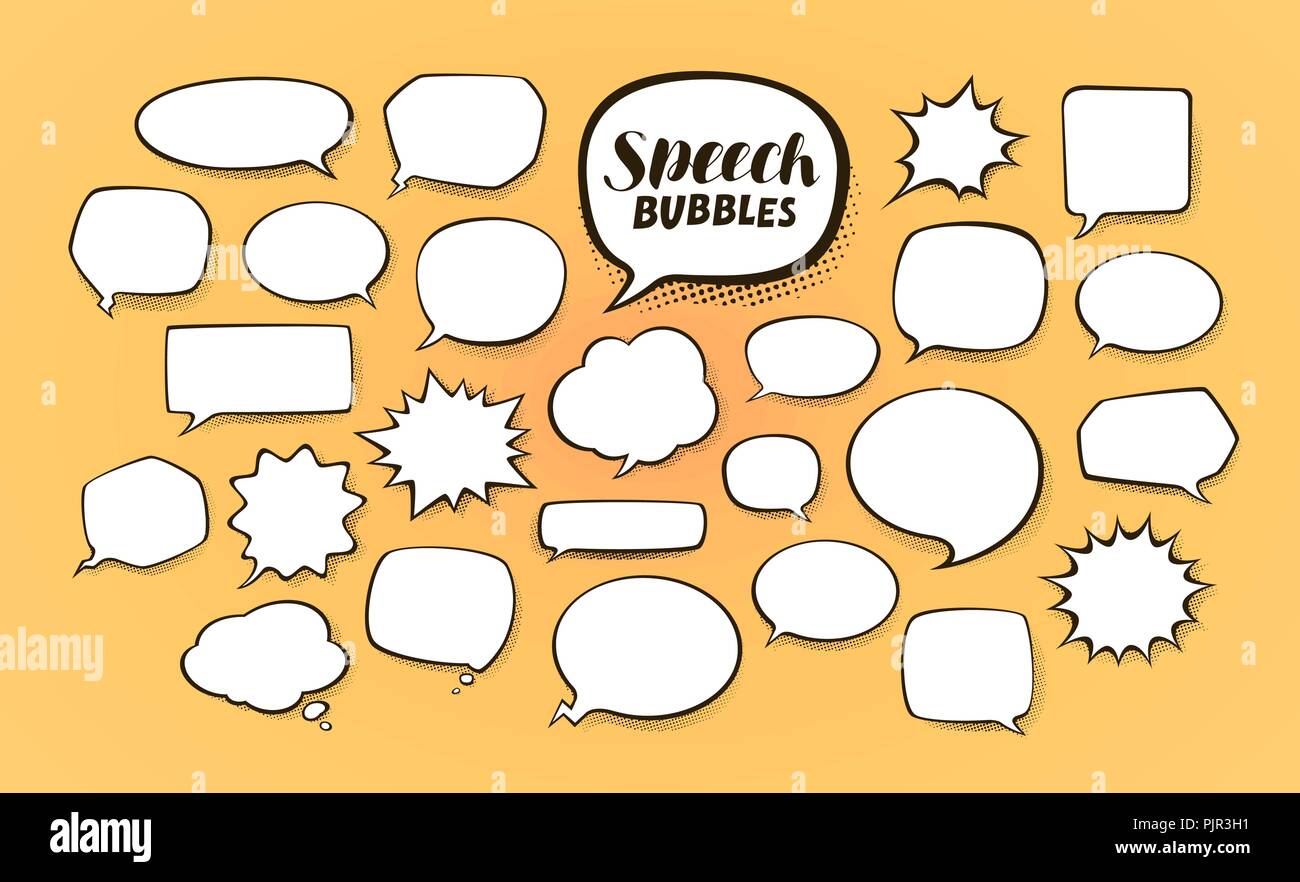 Comic Sprechblase Stockfotos und -bilder Kaufen - Alamy