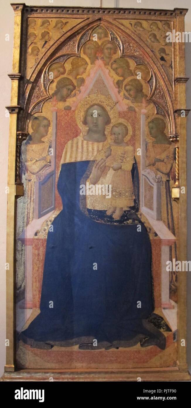 Madonna col bambino e due angeli -Fotos und -Bildmaterial in hoher Auflösung – Alamy