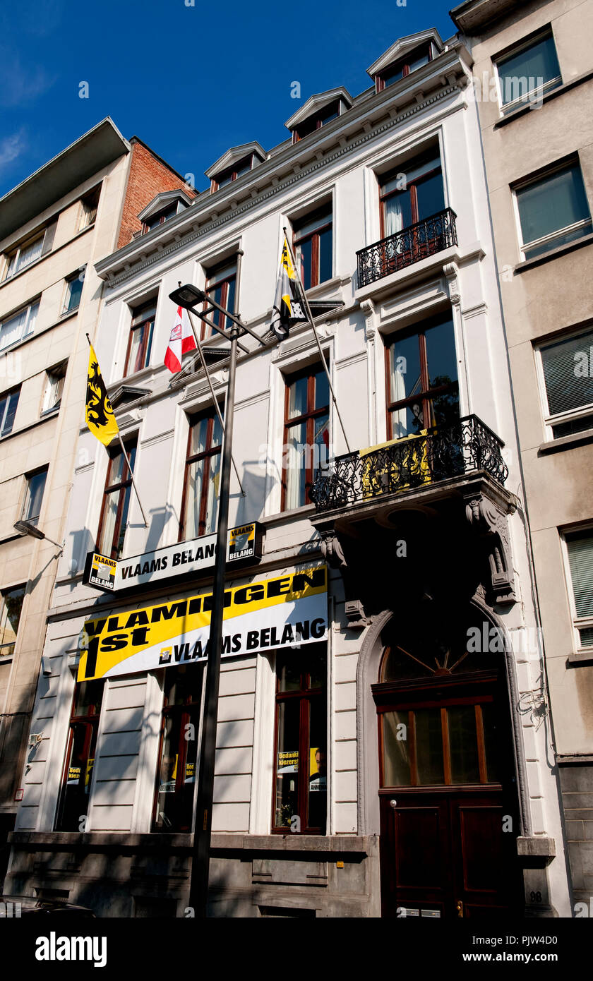 Vlaams nationalistische partij -Fotos und -Bildmaterial in hoher ...