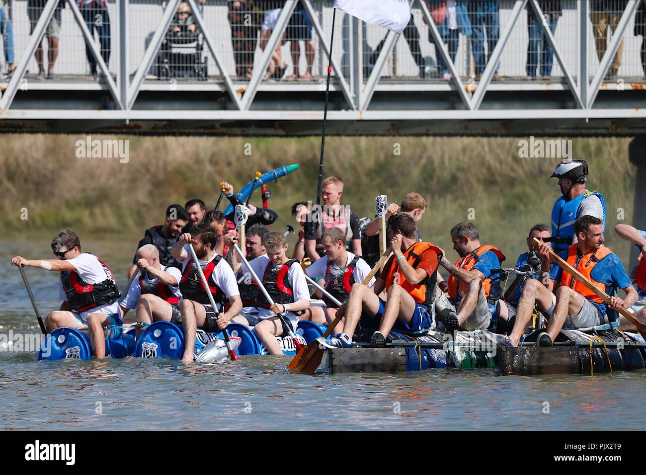 Rye, East Sussex, UK. 9 Sep, 2018. In der antiken Stadt Rye in East ...