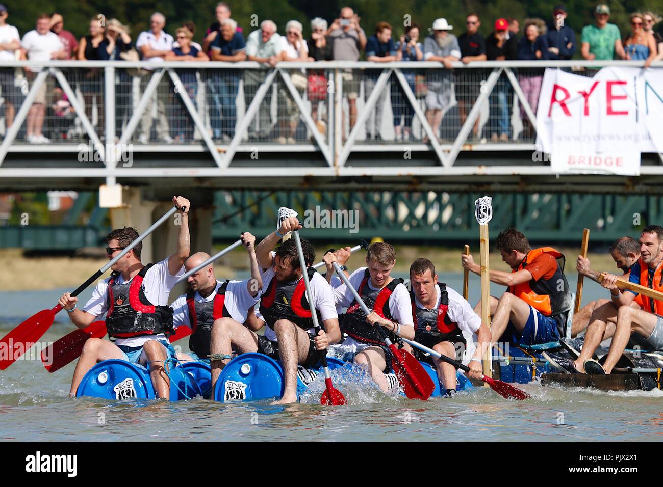 Rye, East Sussex, UK. 9 Sep, 2018. In der antiken Stadt Rye in East ...