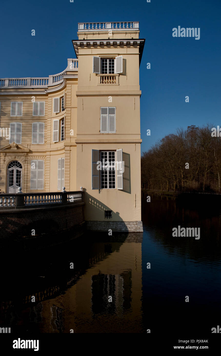 Das Schloss d'Ursel und sein Park in der Nähe von Hingene Bornem ...