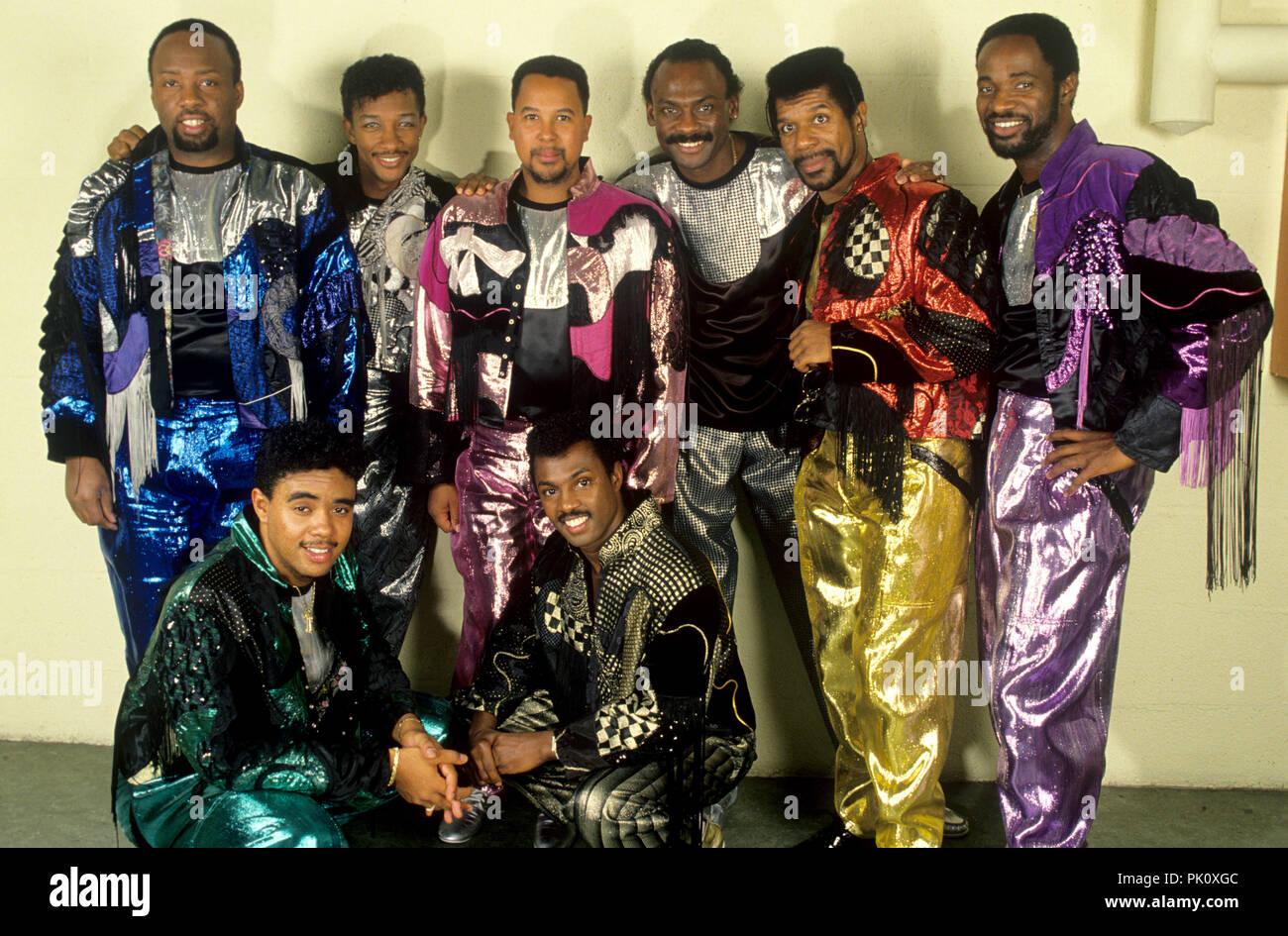 Kool & the Gang (mit Sänger Ronald Bell) am 14.10.1987 in München ...
