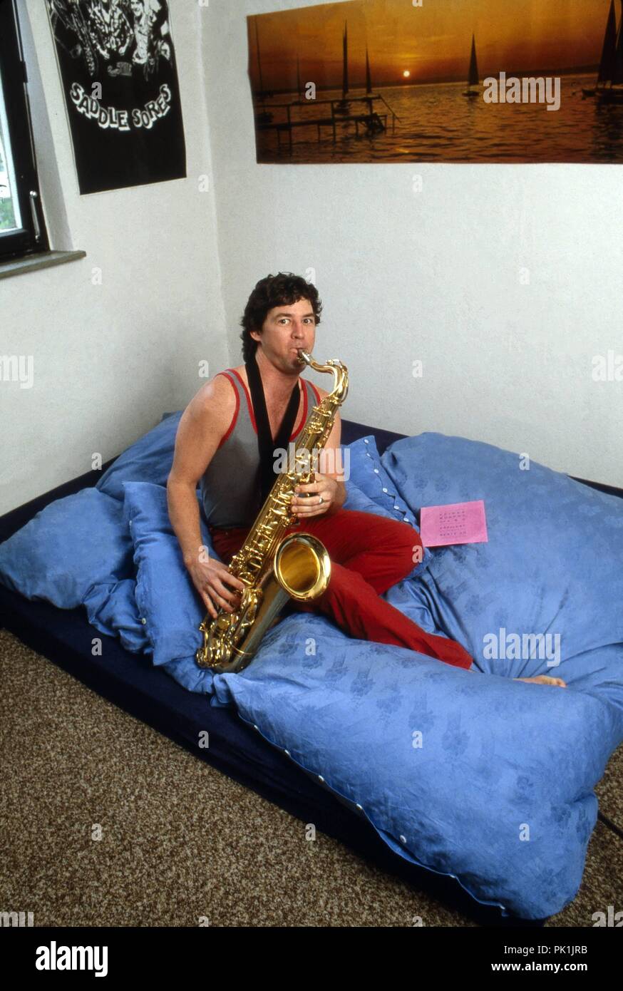 Willy Ray Ingram von 'Spider Murphy Gang', bayerische Band in Parsdorf ...