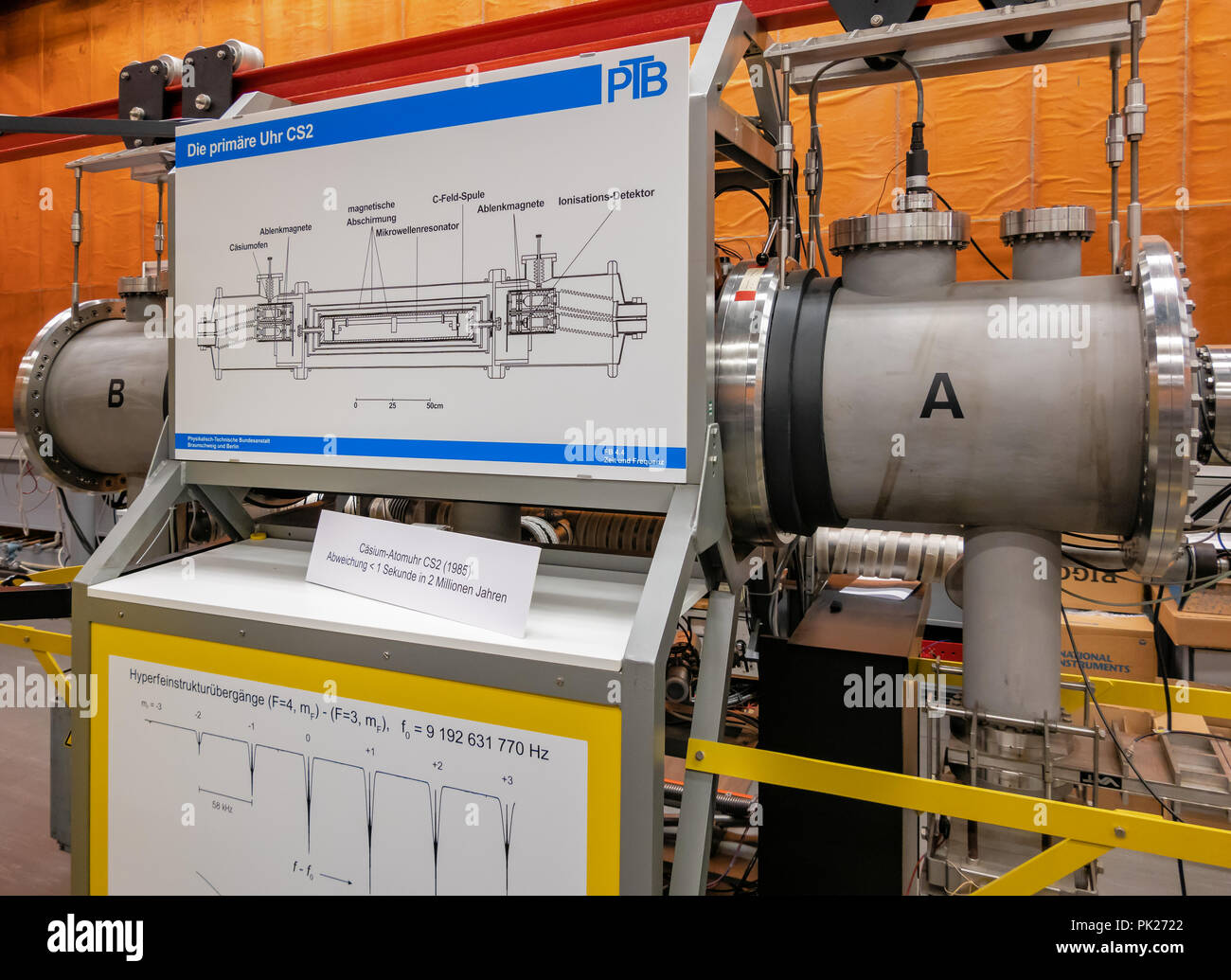 Cesium atomic clock -Fotos und -Bildmaterial in hoher Auflösung – Alamy