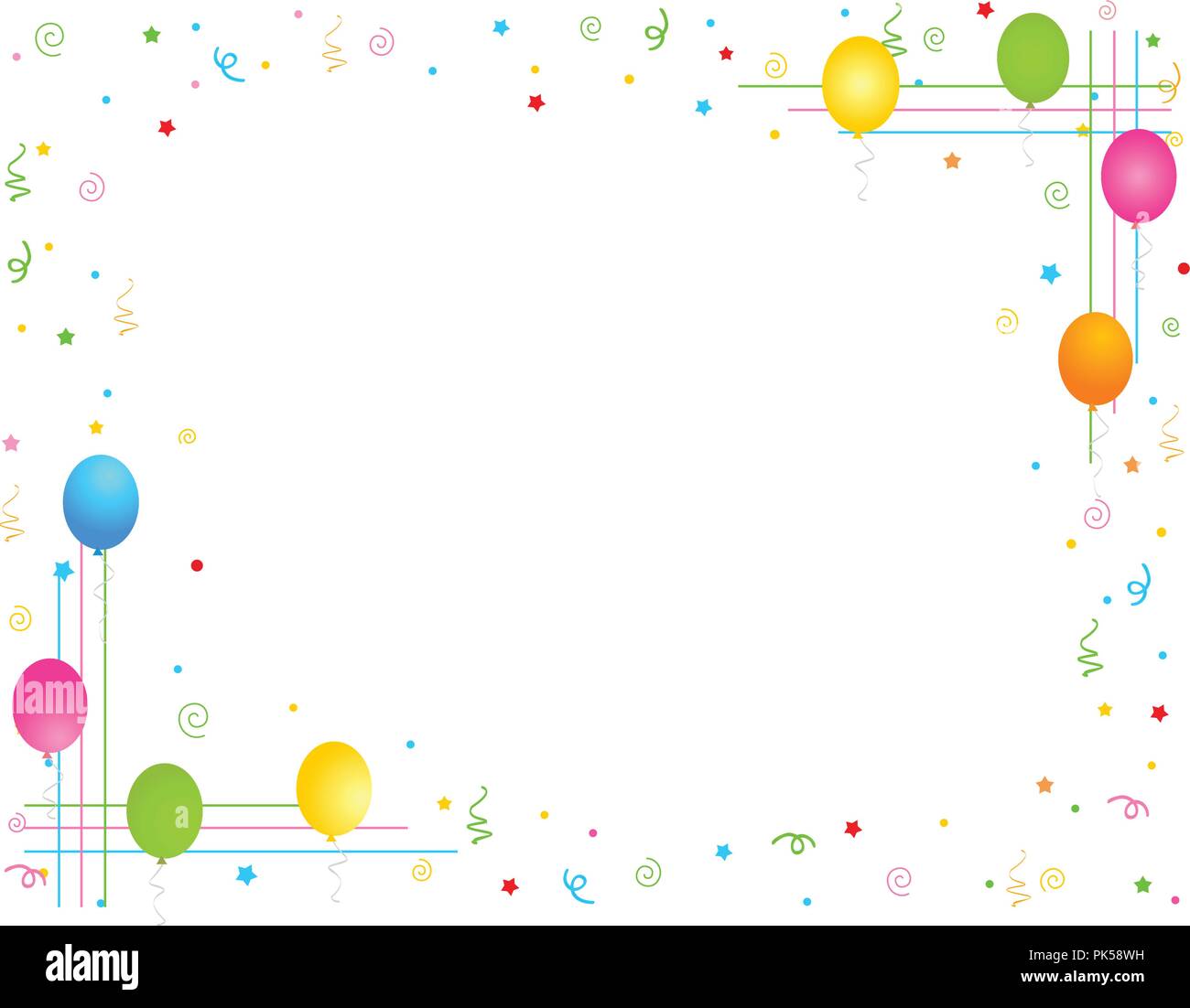 Clipart Rahmen Luftballons Fotos