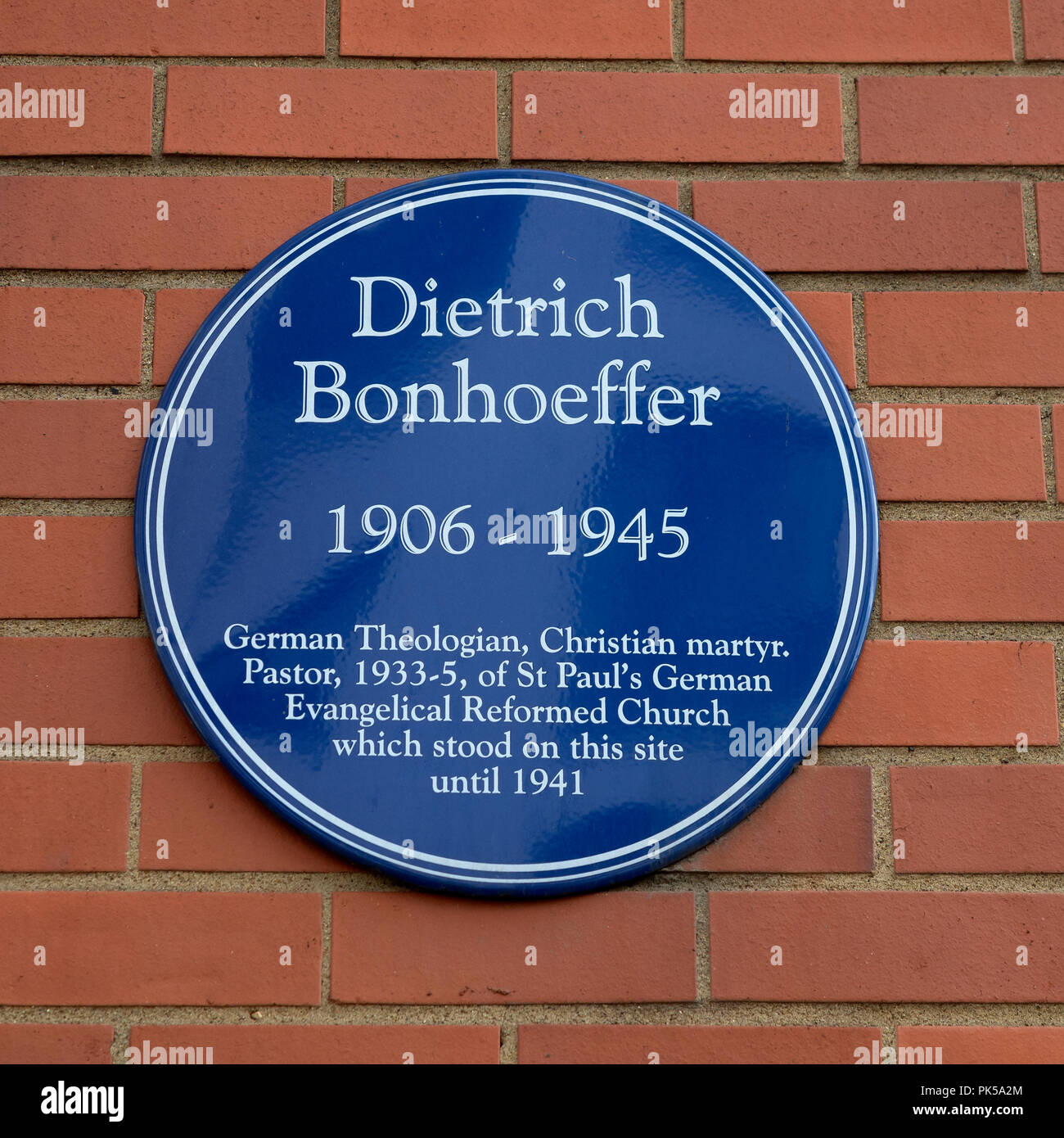 Dietrich Bonhoeffer Stockfotos und -bilder Kaufen - Alamy