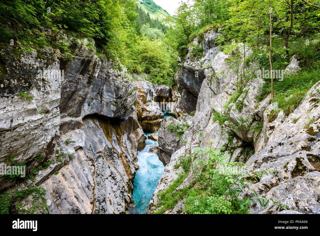 Soca tal bovec isonzo -Fotos und -Bildmaterial in hoher Auflösung – Alamy