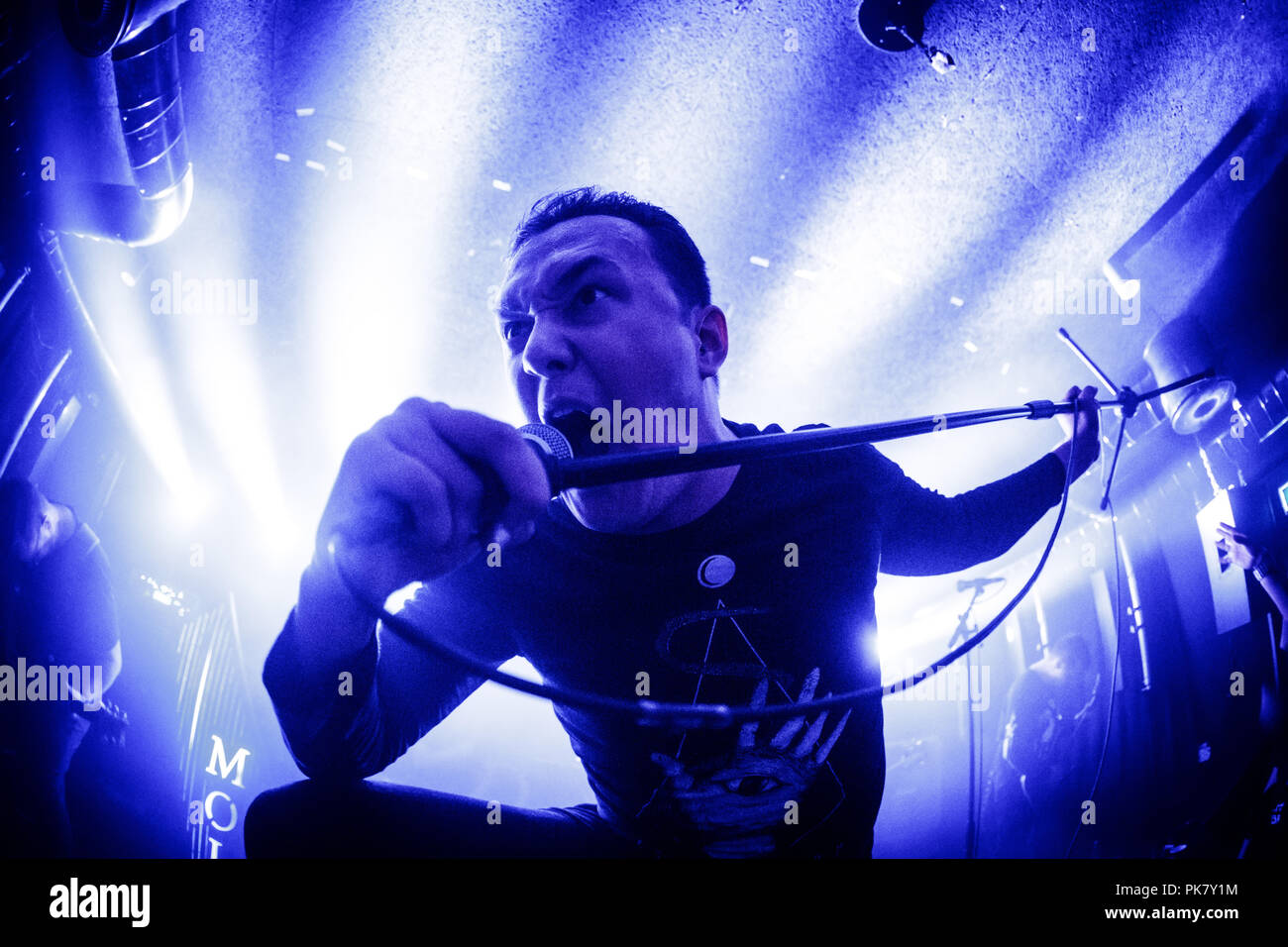 Dänemark, Kopenhagen - September 8, 2018. Die dänische Shoegaze metal ...