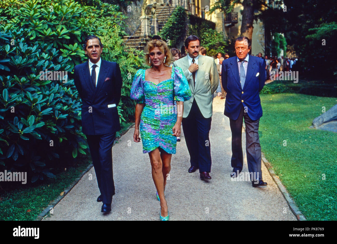 Baron hans heinrich thyssen bornemisza frau -Fotos und -Bildmaterial in ...