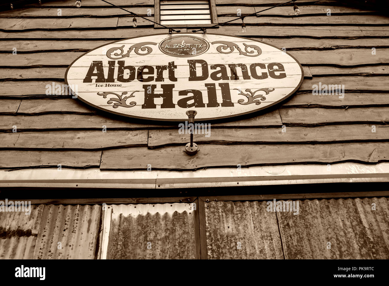 Texas Hill Country Dance Hall Stockfotos und -bilder Kaufen - Alamy