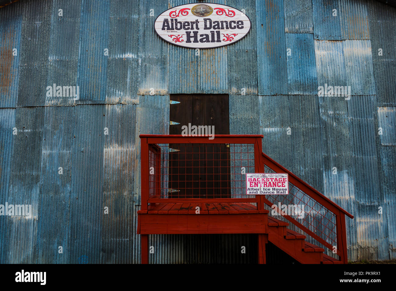 Texas Hill Country Dance Hall Stockfotos und -bilder Kaufen - Alamy