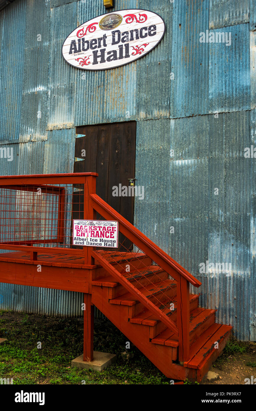 Texas Hill Country Dance Hall Stockfotos und -bilder Kaufen - Alamy