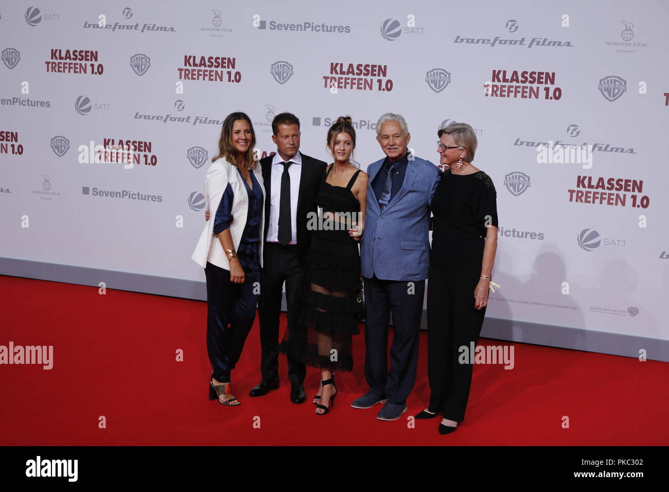 Berlin, Deutschland. September 11,2018. Dana Schweiger, Til Schweiger ...