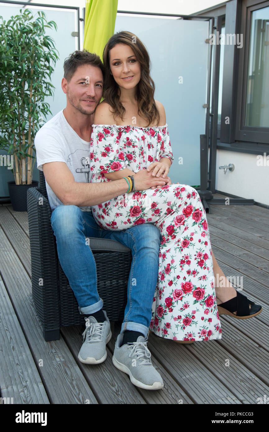 Renee WEIBEL, SWI, Schauspielerin, mit ihrem Partner Dirk MORITZ ...