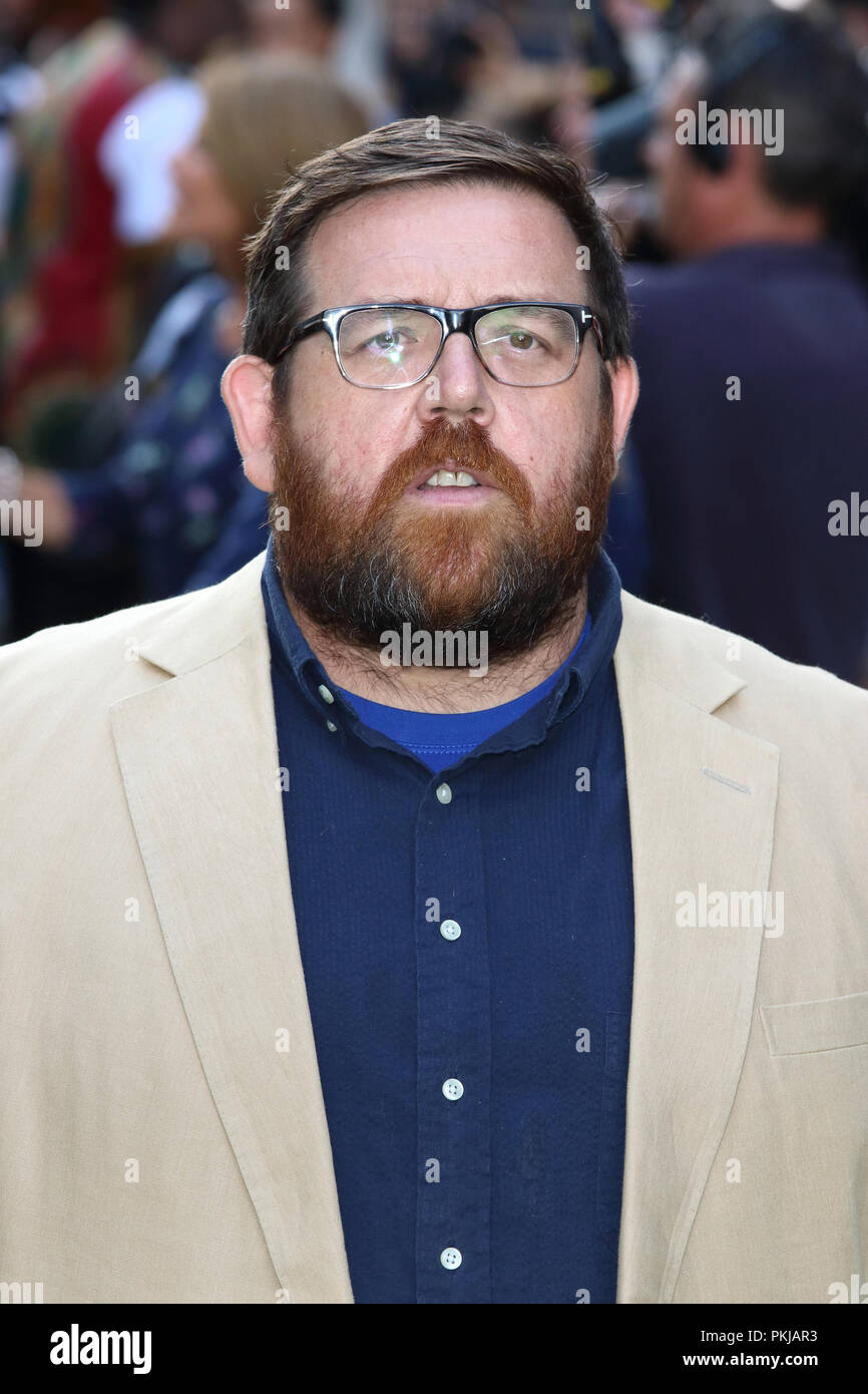 Nick frost besucht das weltpremieren festival cineworld leicester ...