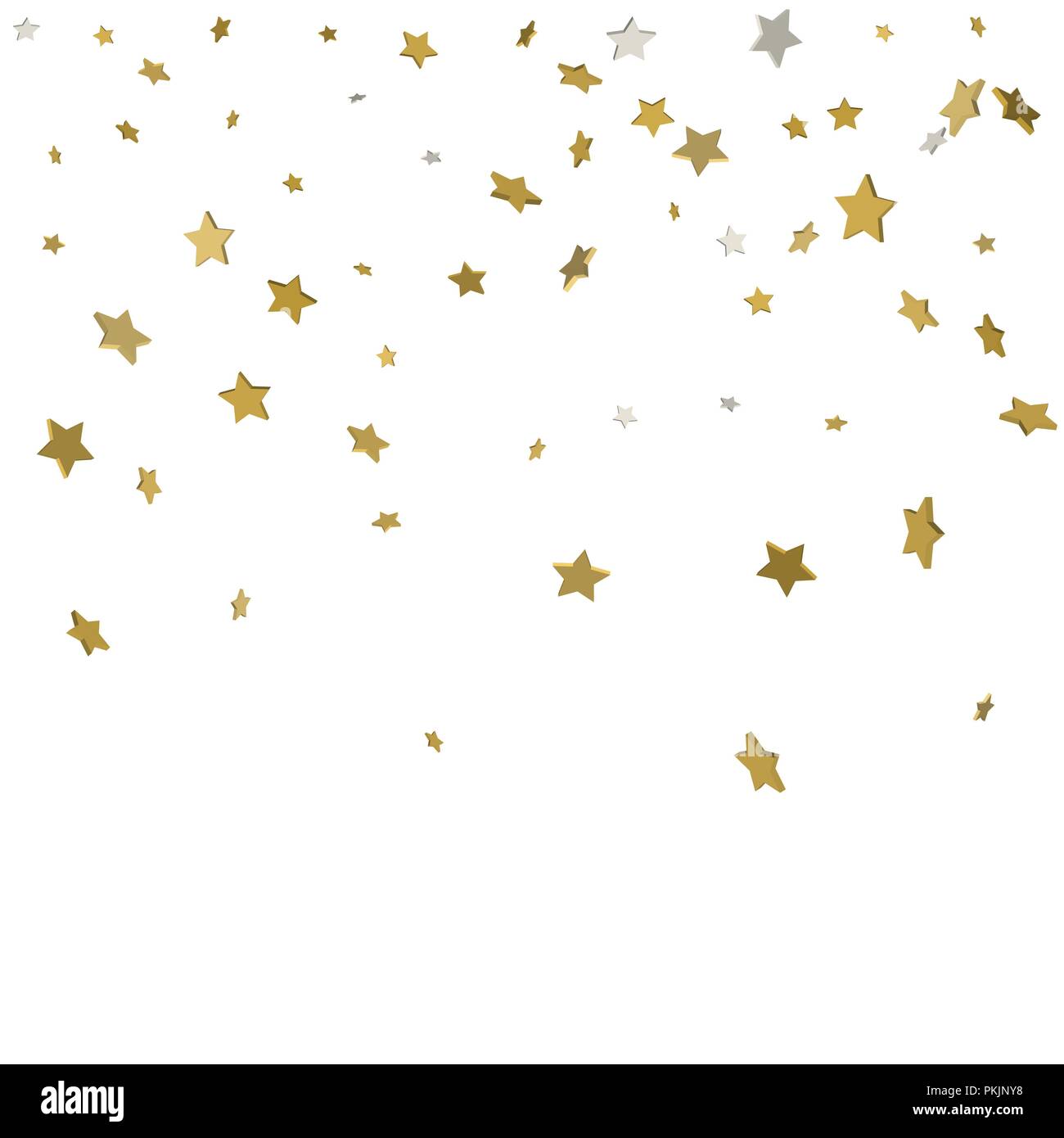 Gold sterne auf weißem hintergrund -Fotos und -Bildmaterial in hoher ...