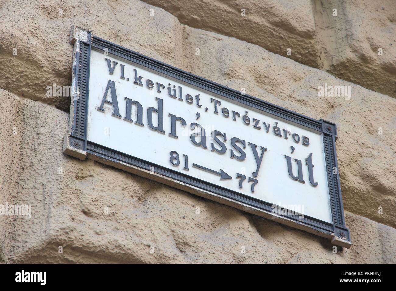 Andrassy street -Fotos und -Bildmaterial in hoher Auflösung – Alamy