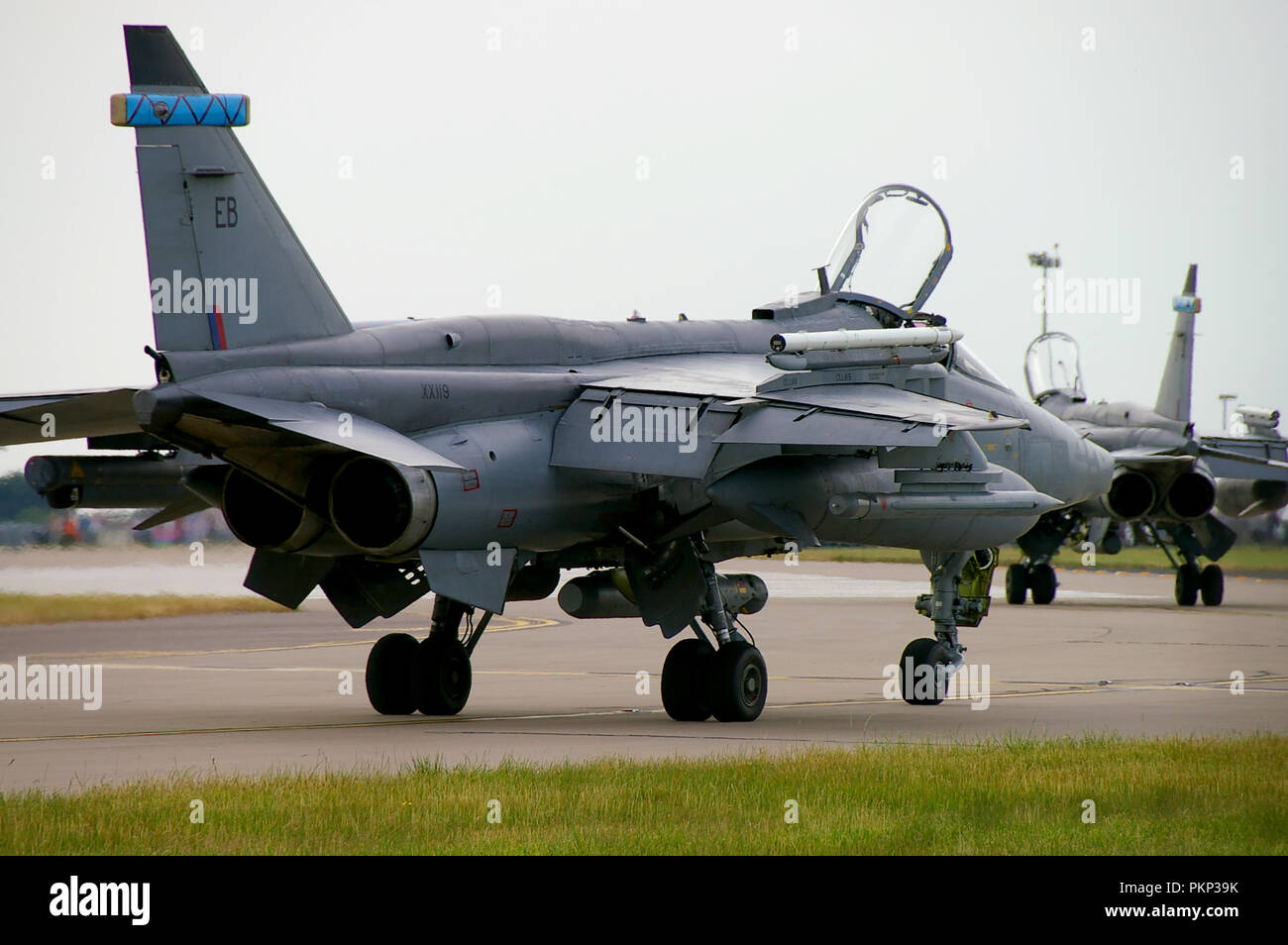 RAF SEPECAT Jaguar Jet fighter plane. Royal Air Force BAC Jaguar GR3 ...