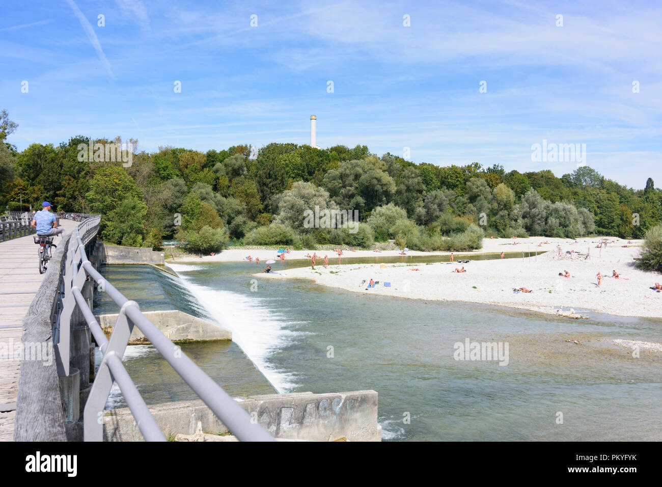 Flaucher at isar river -Fotos und -Bildmaterial in hoher Auflösung – Alamy