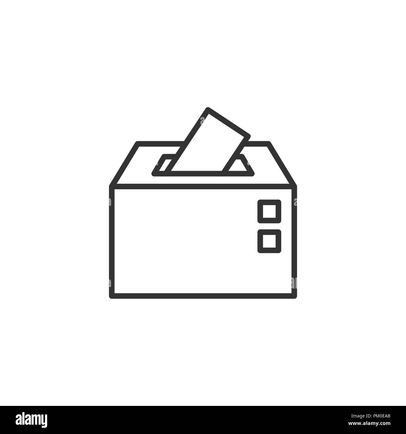 Wahlurne piktogramm -Fotos und -Bildmaterial in hoher Auflösung – Alamy