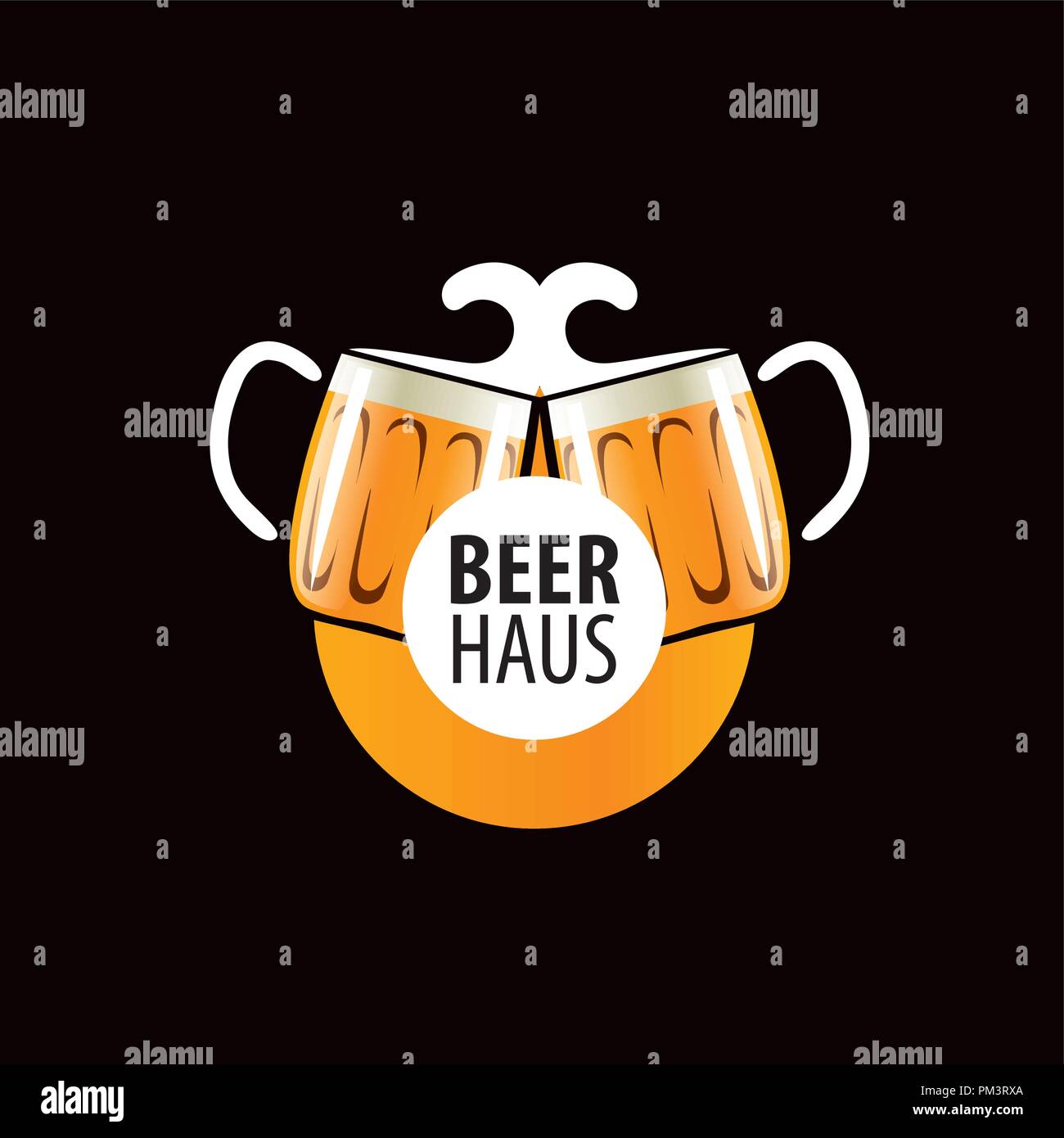 Vektor Bier logo Stock-Vektorgrafik - Alamy