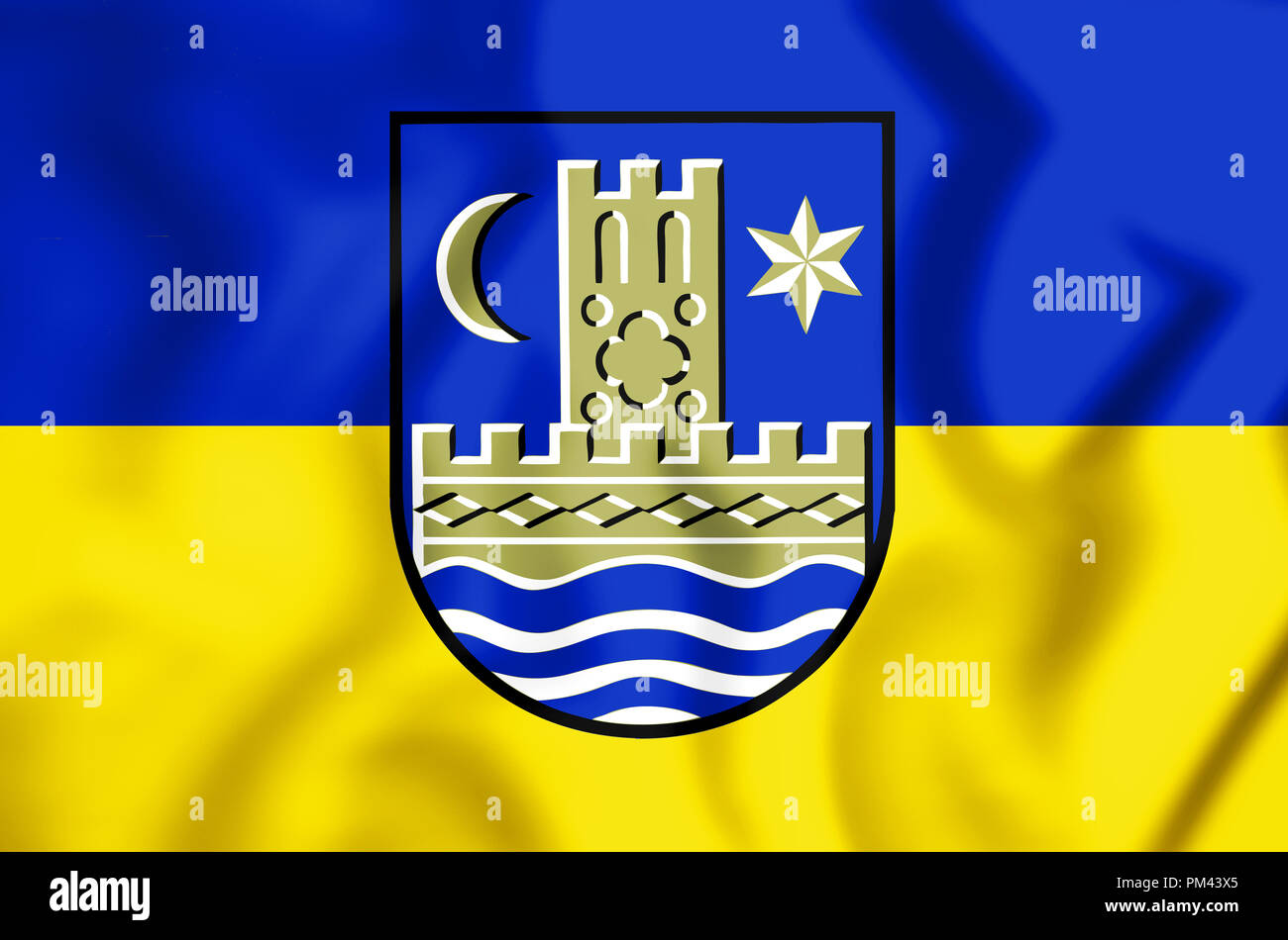 Flagge und Wappen Von Schleswig Holstein Stockfotos und -bilder Kaufen ...