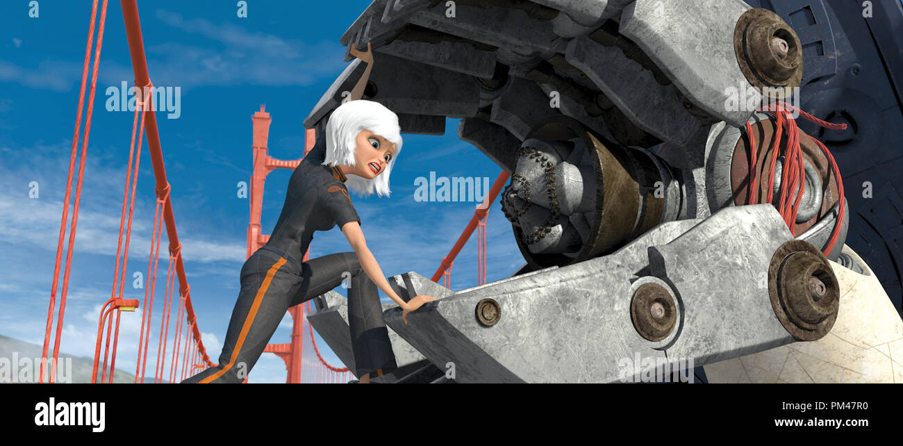 Ginormica (Reese Witherspoon) Kämpfe der außerirdischen Roboter auf der ...