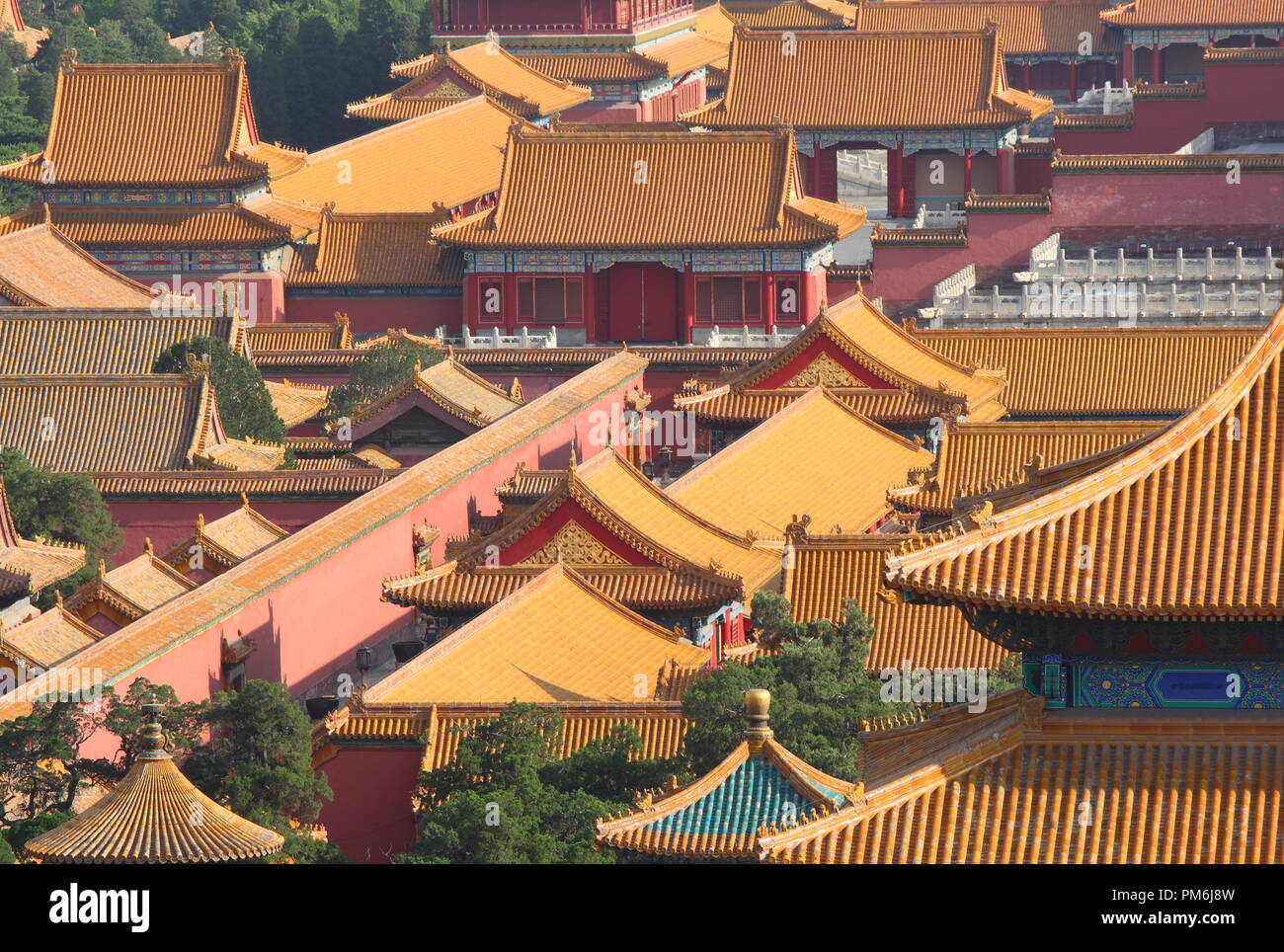 Peking verbotene stadt luftaufnahme -Fotos und -Bildmaterial in hoher ...
