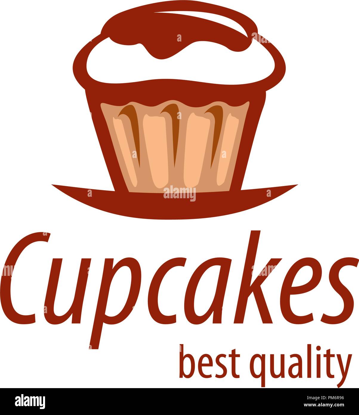 Logo torta Stock-Vektorgrafiken kaufen - Alamy