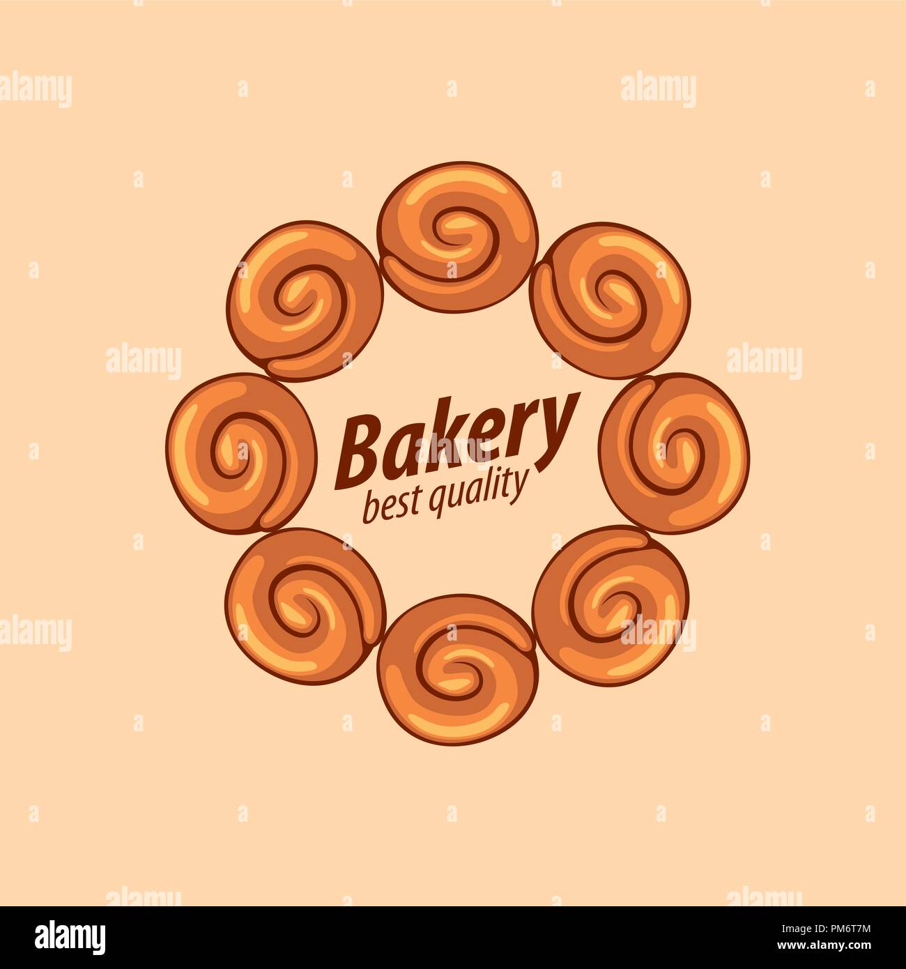 Brot logo Stock-Vektorgrafiken kaufen - Alamy