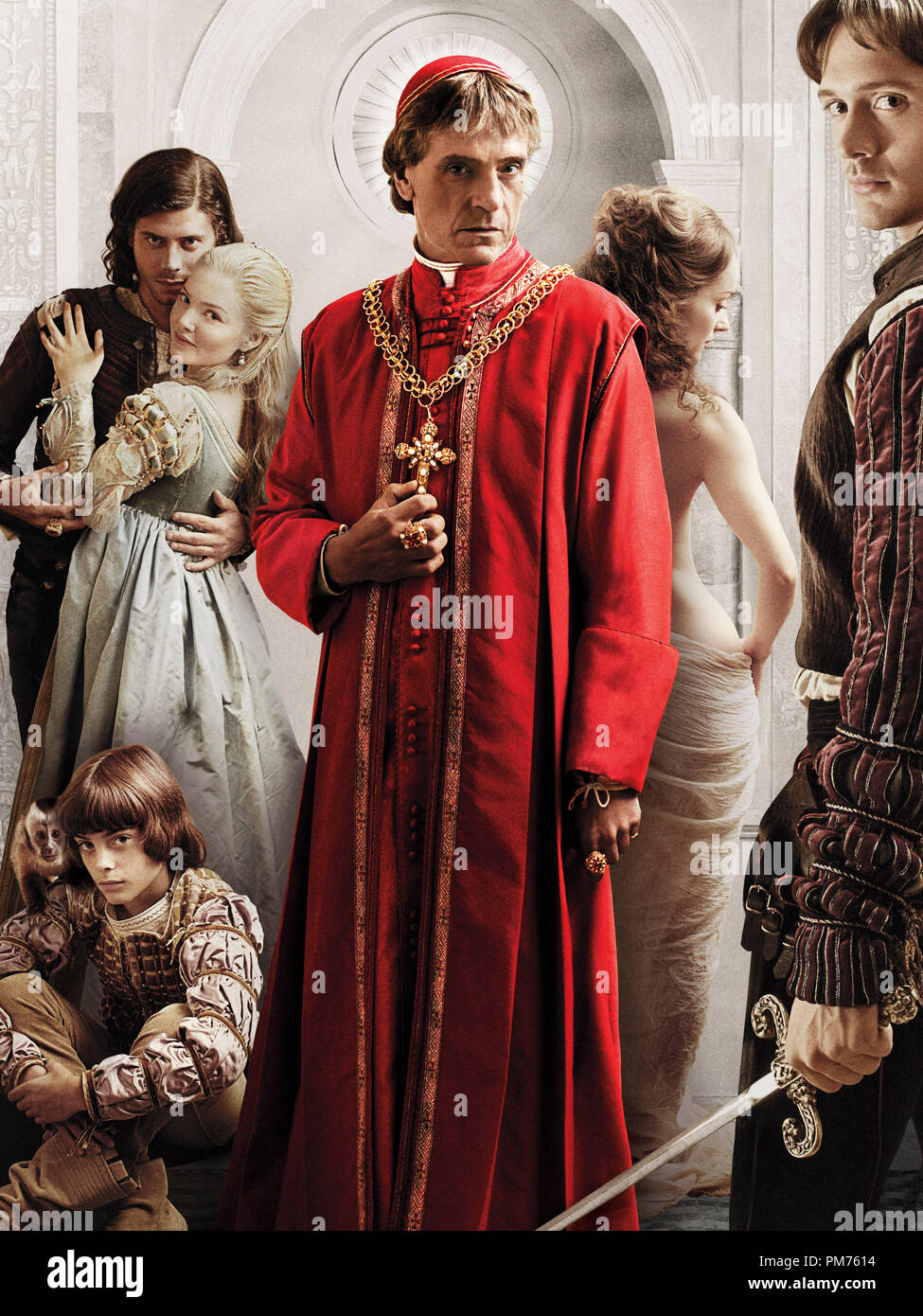 Aidan Alexander als Joffre Borgia, Francois Arnaud wie Cesare Borgia ...