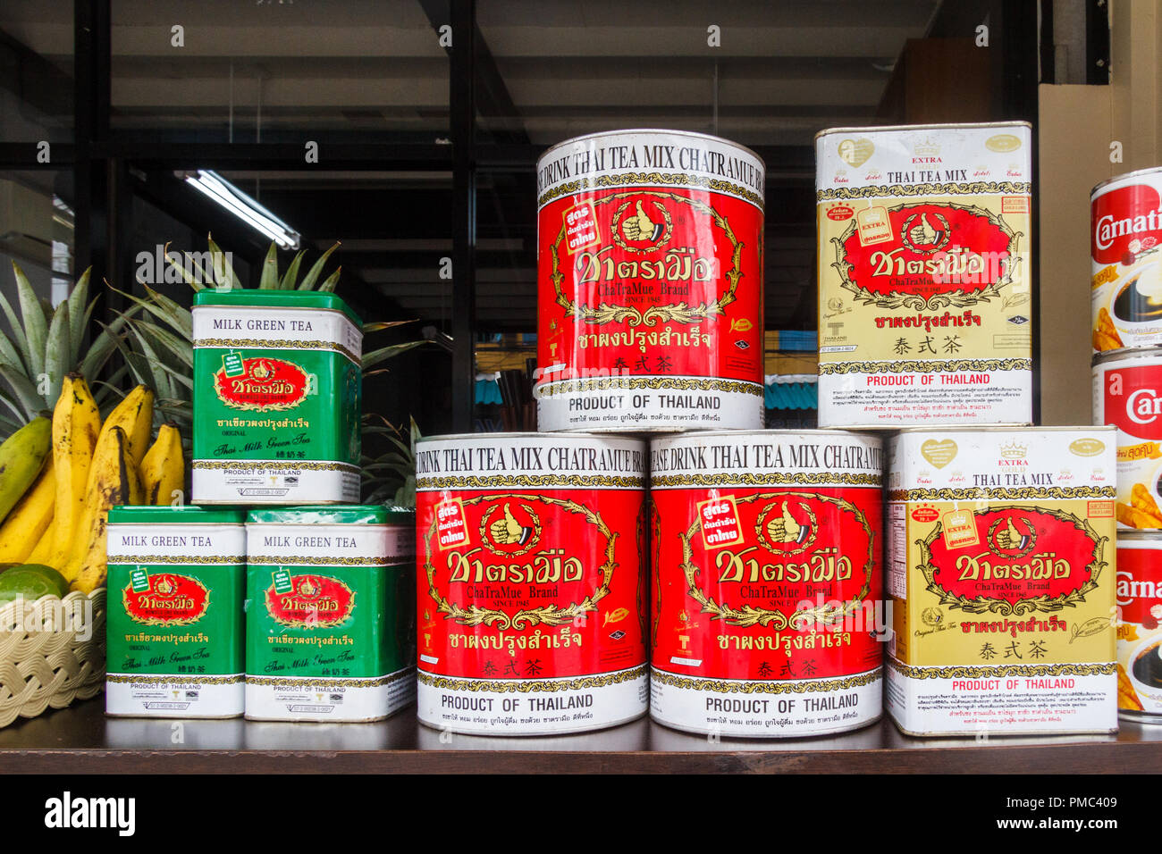 Thai milk tea -Fotos und -Bildmaterial in hoher Auflösung – Alamy