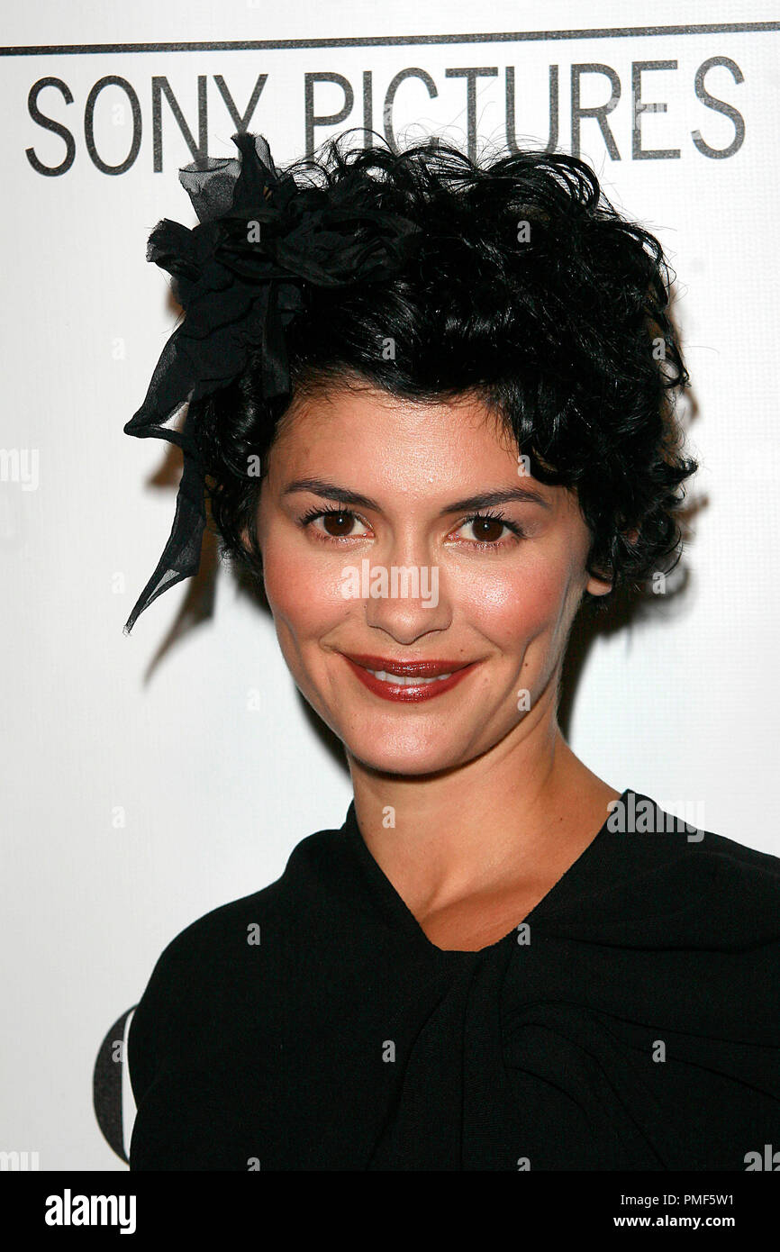 Audrey Tautou bei der Premiere von Sony Pictures Classics'' Coco vor ...