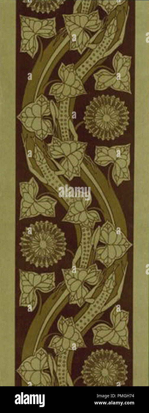 Jugendstil Art Nouveau Drawing Stockfotos und -bilder Kaufen - Alamy