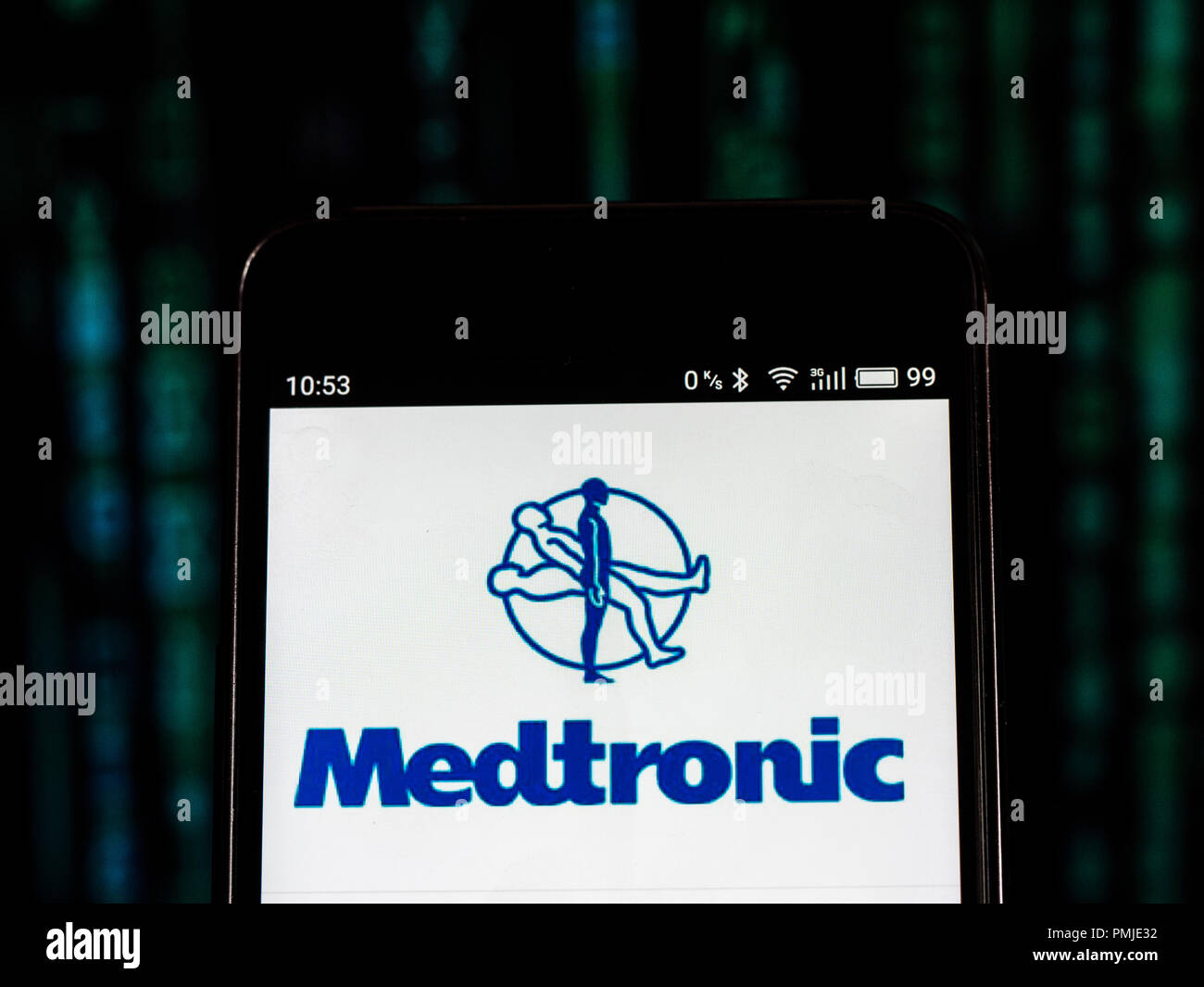 Medtronic logo -Fotos und -Bildmaterial in hoher Auflösung – Alamy