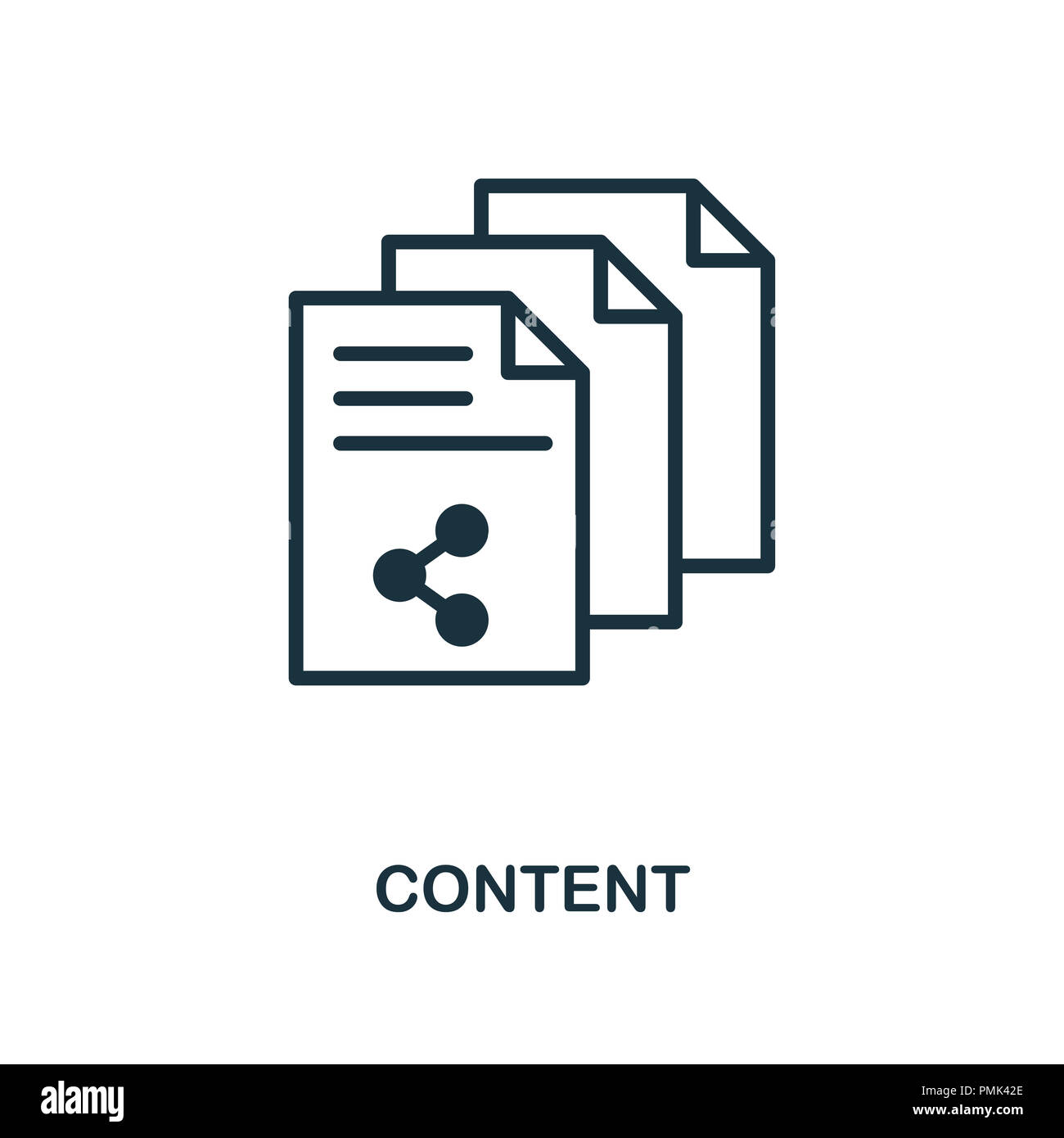 Checklist Icon Flat Design Stockfotos und -bilder Kaufen - Alamy