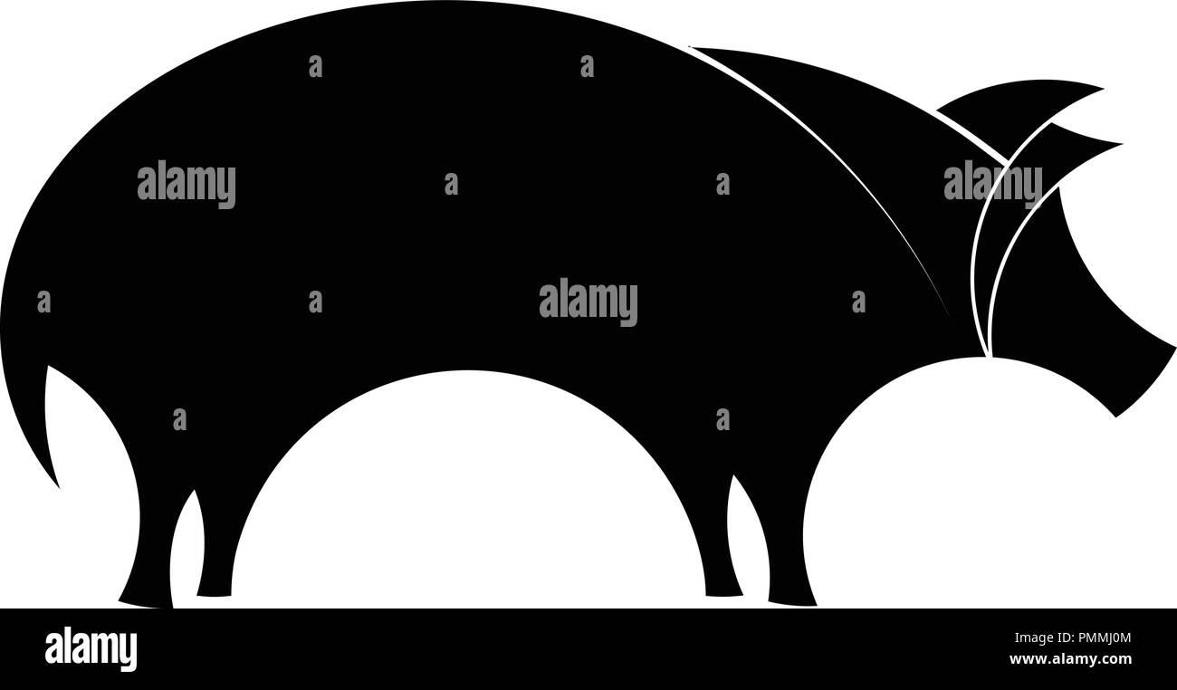 Wildschwein Symbol Wildschwein Logo Template Vector Stock wildschwein-symbol-wildschwein-logo-template-vector-stock