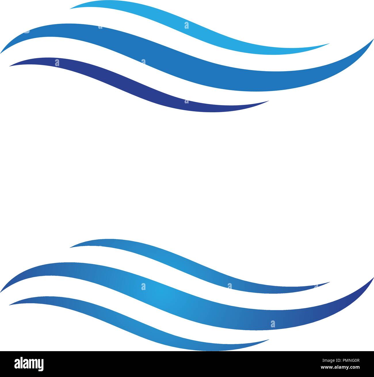 Wasserwellen logo vektor -Fotos und -Bildmaterial in hoher Auflösung ...