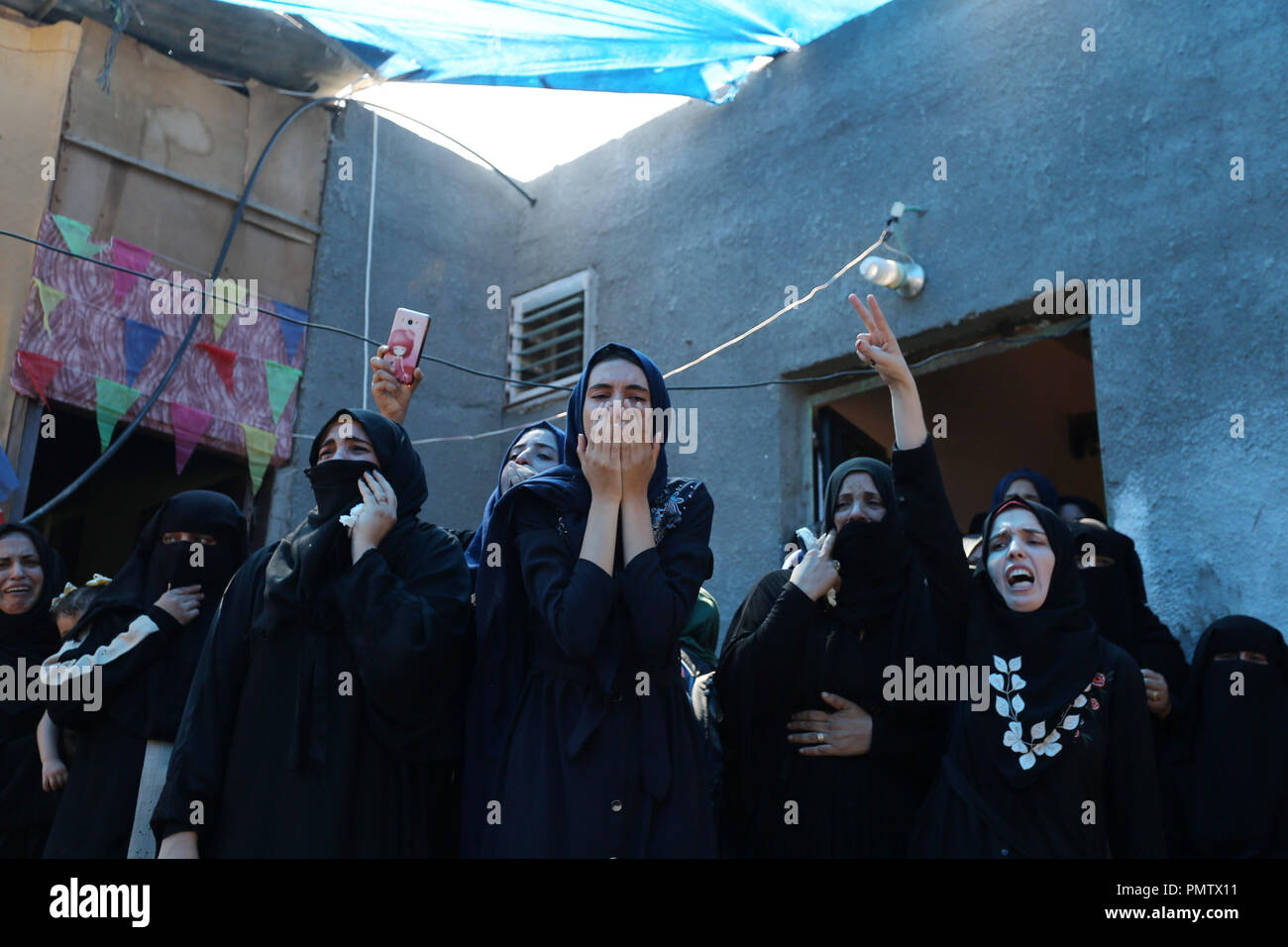 Khan Younis, Gazastreifen, palästinensischen Gebiet. 19 Sep, 2018. Die ...