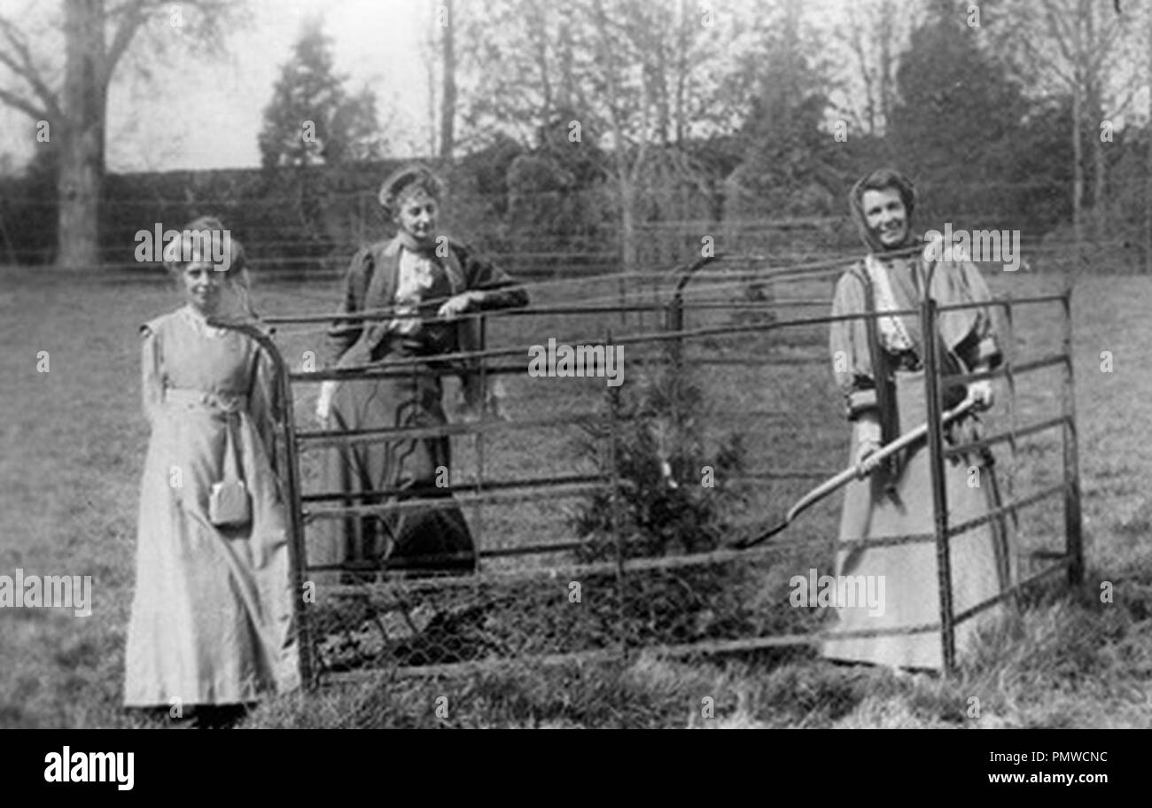 Blathwayt Col Linley • Suffragette Emmeline Pethick-Lawrence ...