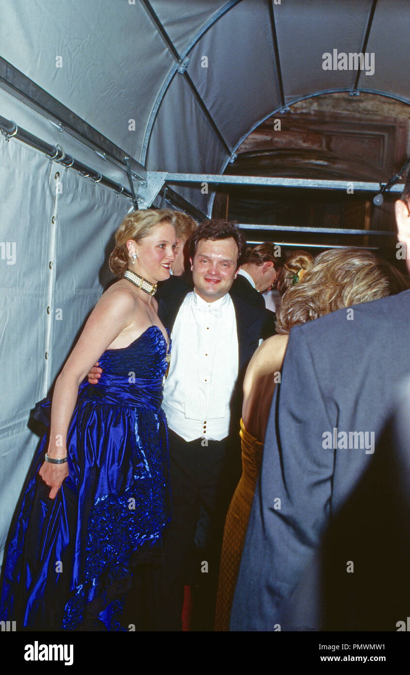 Alexander Prinz zu Schaumburg-Lippe mit Ehefrau Marie Louise Lilly, geb ...