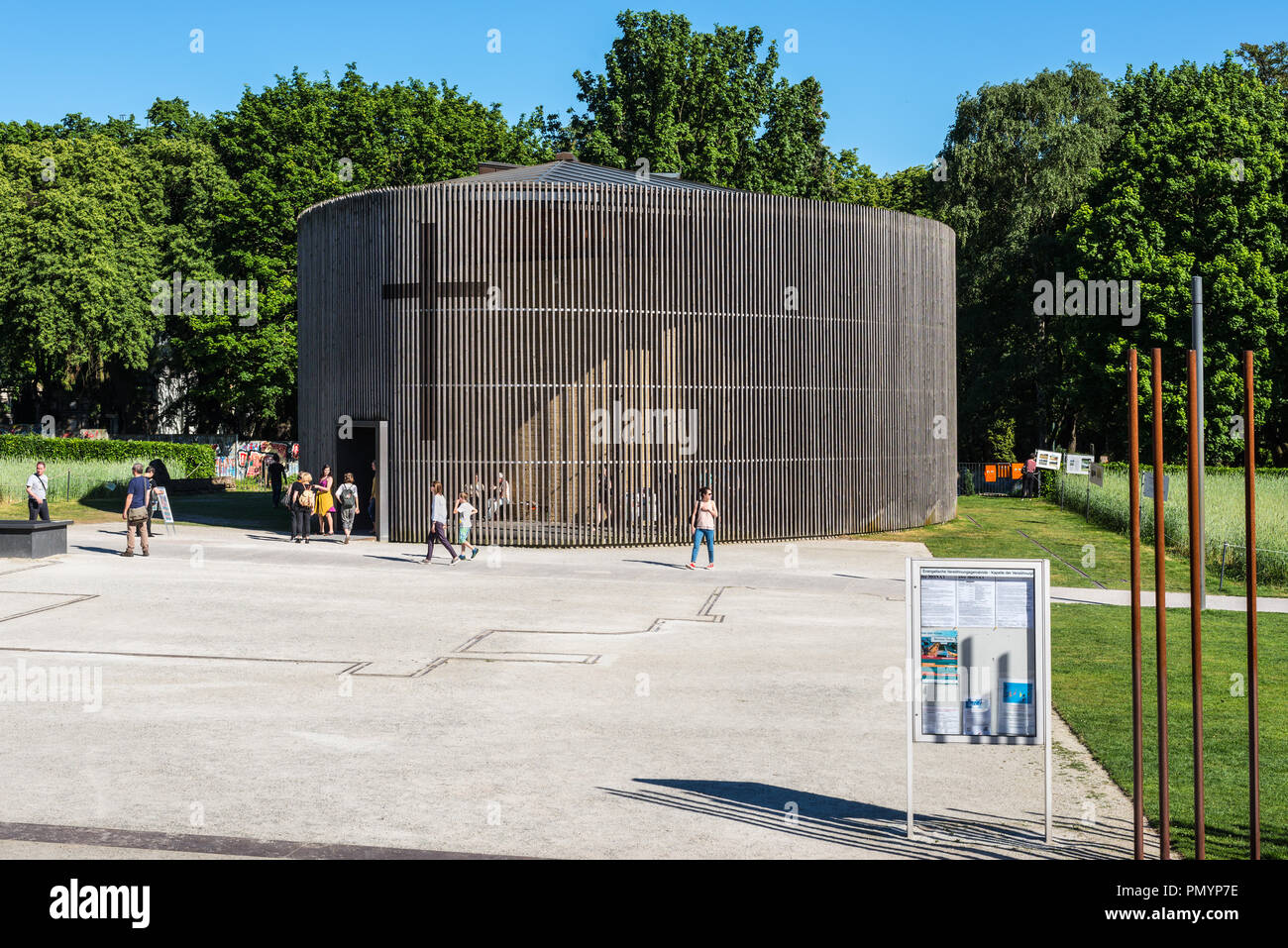Berlin, Deutschland - 27. Mai 2017: Kapelle der Versöhnung auf dem ...