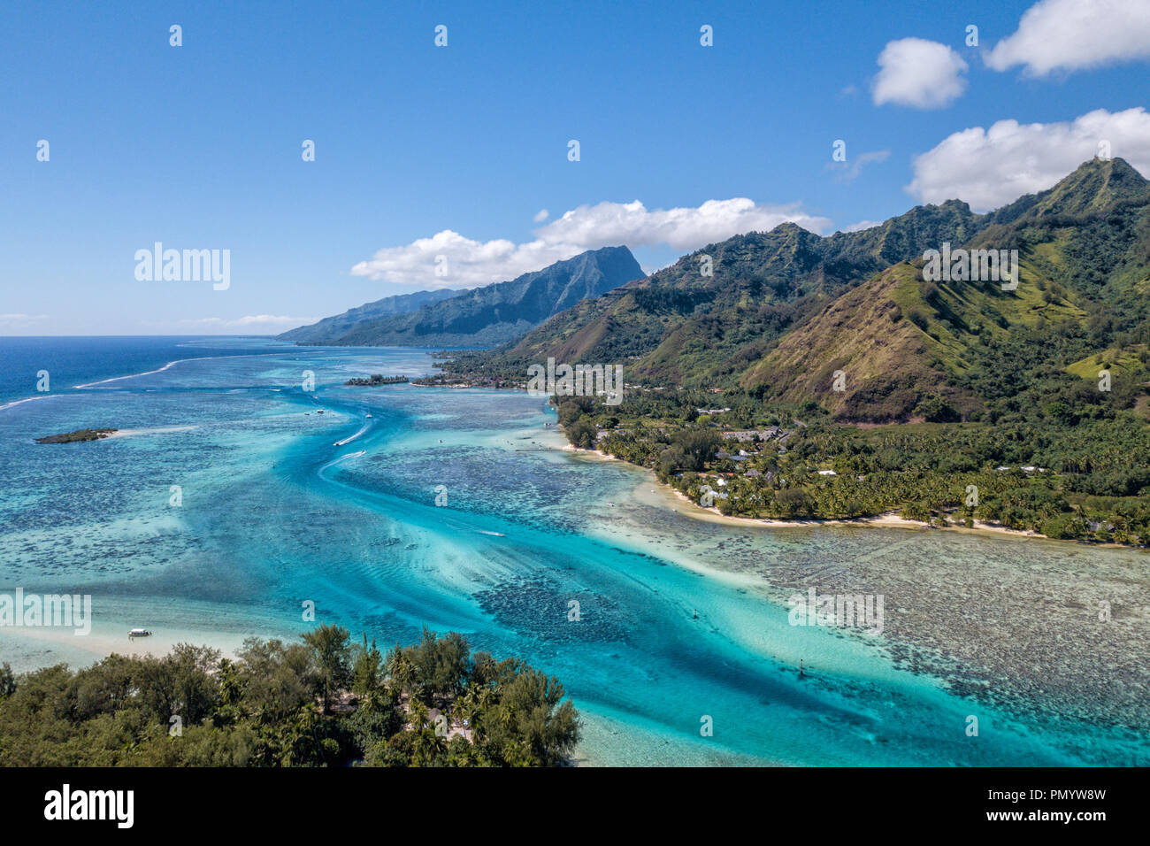 Insel Von Moorea Stockfotos und -bilder Kaufen - Alamy