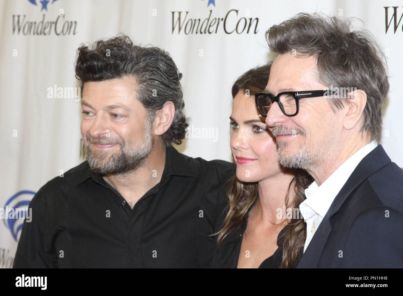 Andy Serkis, Keri Russell und Gary Oldman am 'dawn Der Planet der Affen ...