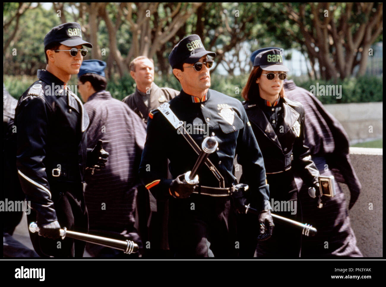 Demolition Man 1993 Sylvester Stallone Stockfotos & Demolition Man 1993 ...